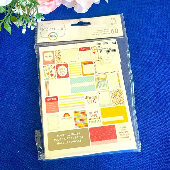 Project Life | Office | Girl Theme 6 Project Life Cards Becky Higgins ...